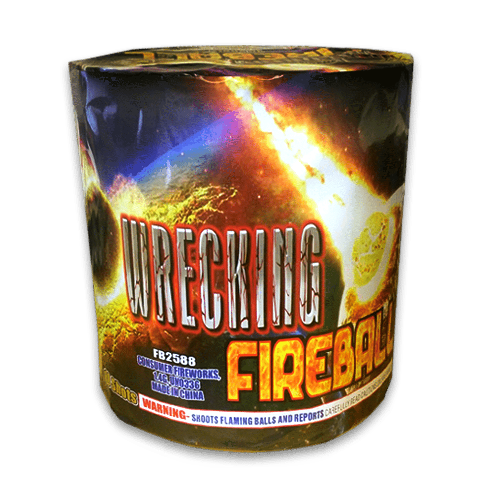 WRECKING FIREBALL 2/1 | Wholesale Fireworks Corporation